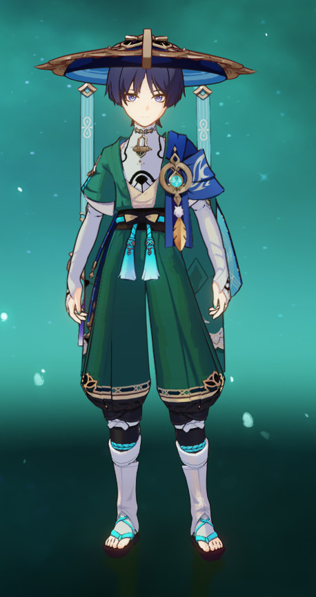 wanderer venti color scheme Mod for Genshin Impact | GI Mods