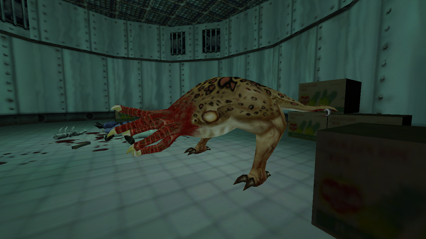 Marphy Black's LD-Style bullsquid reskin Mod for Half-Life | HL Mods