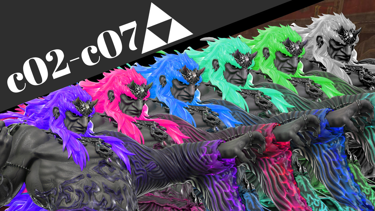 ToTK Demon King Recolors Mod for Super Smash Bros. Ultimate | SSBU Mods