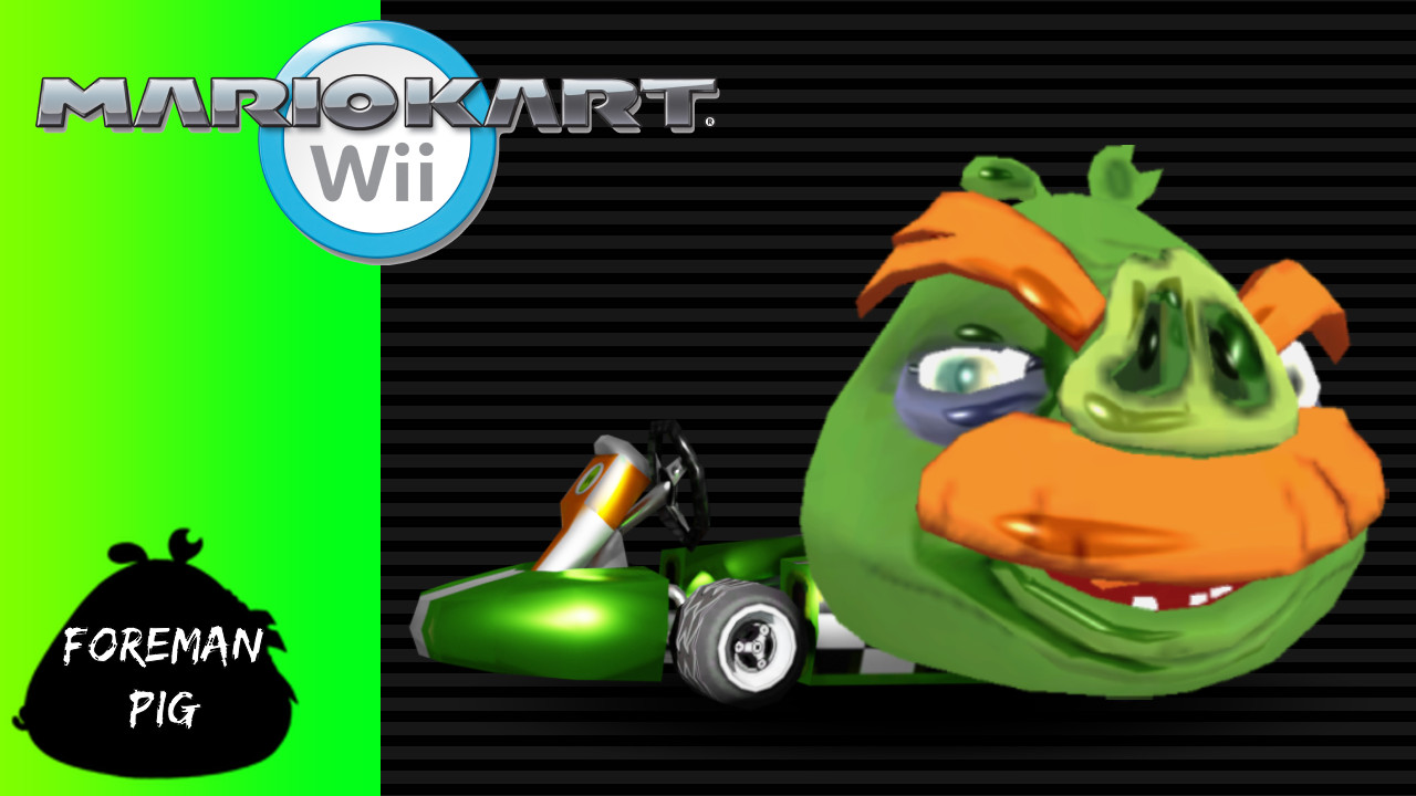 Foreman Pig Mod for Mario Kart Wii | MKWii Mods