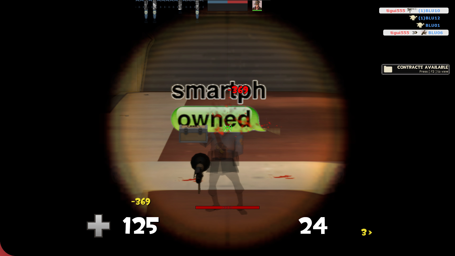 SmartphOWNED Crit/Minicrit Icon Mod for Team Fortress 2 | TF2 Mods