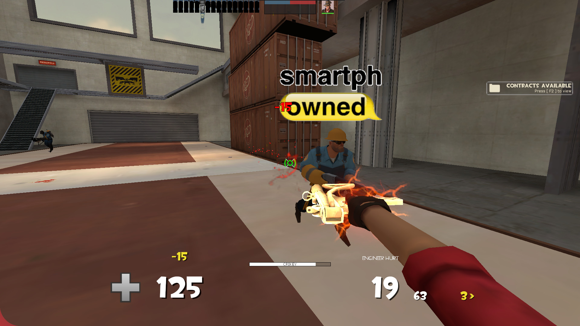 SmartphOWNED Crit/Minicrit Icon Mod for Team Fortress 2 | TF2 Mods