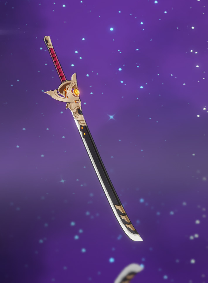 Custom Geo Katsuragikiri over Whiteblind Mod for Genshin Impact | GI Mods