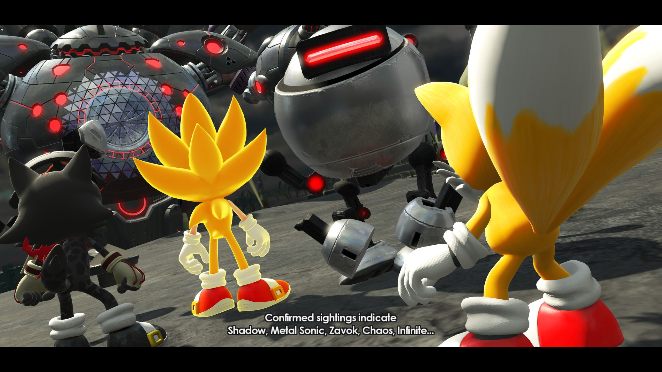Super Sonic over Base Sonic Mod for Sonic Forces | SFCS Mods