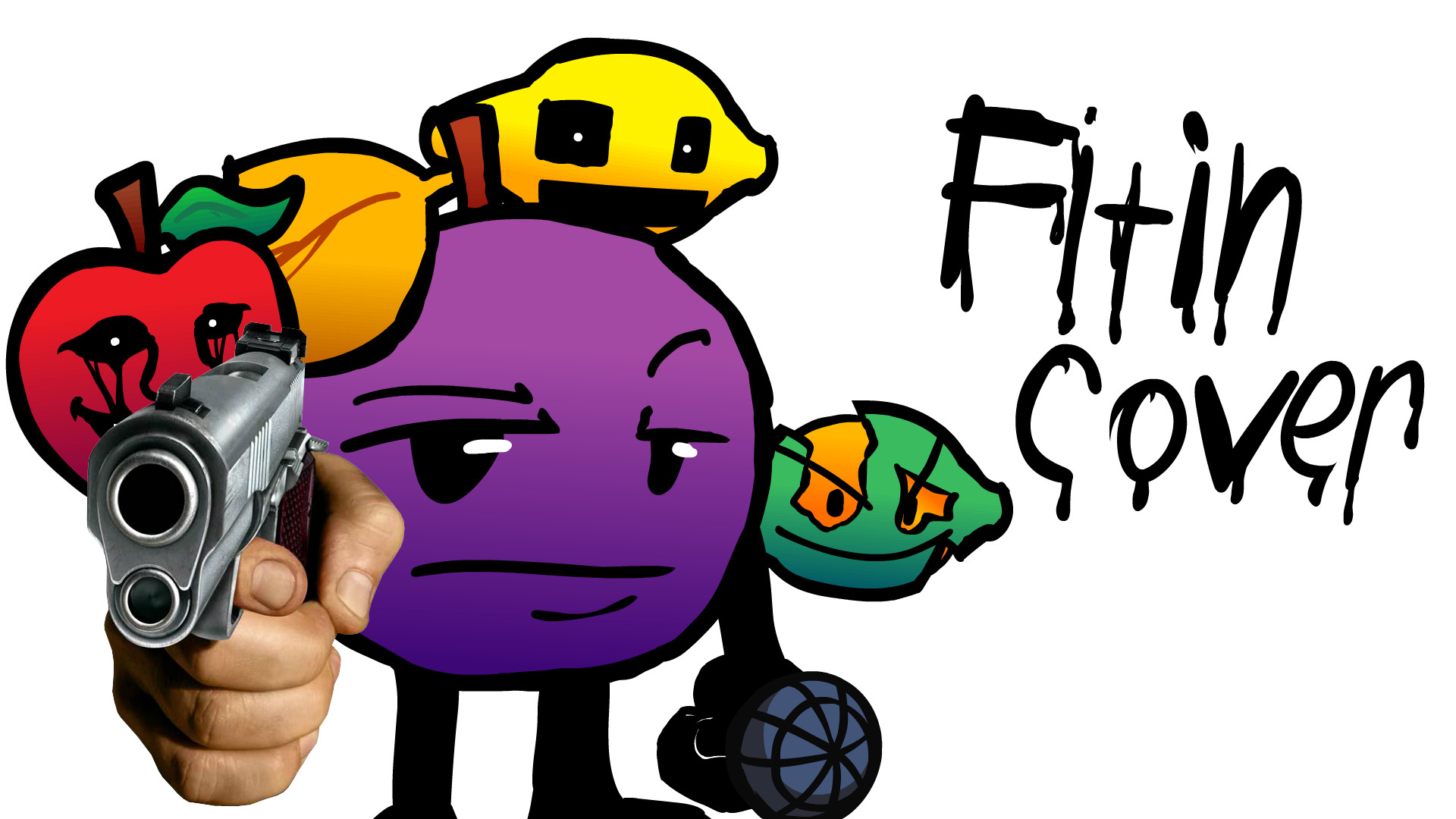 Fitin - Purple Orange Cover Mod for Friday Night Funkin' | FNF Mods