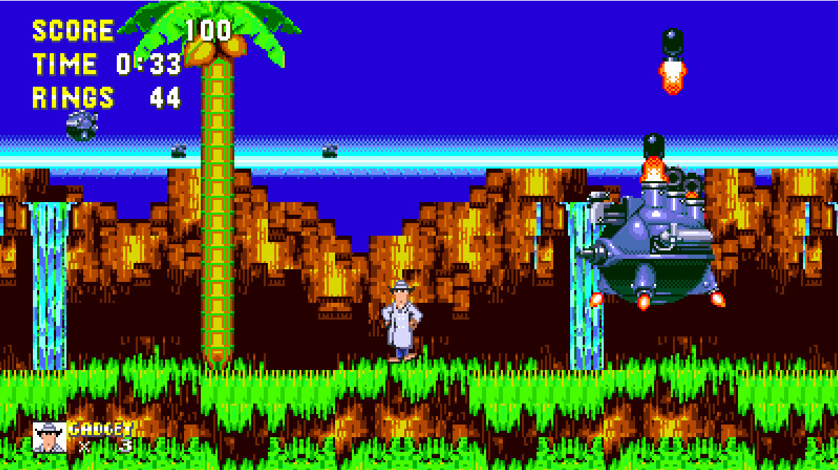 Inspector Gadget 3 A.I.R Mod for Sonic 3 A.I.R. | S3AIR Mods