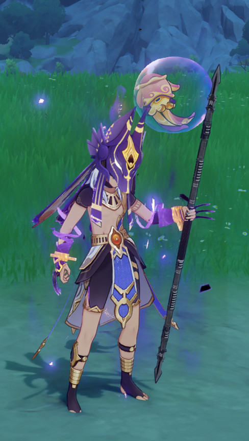 Arc Staff over The Catch Mod for Genshin Impact | GI Mods