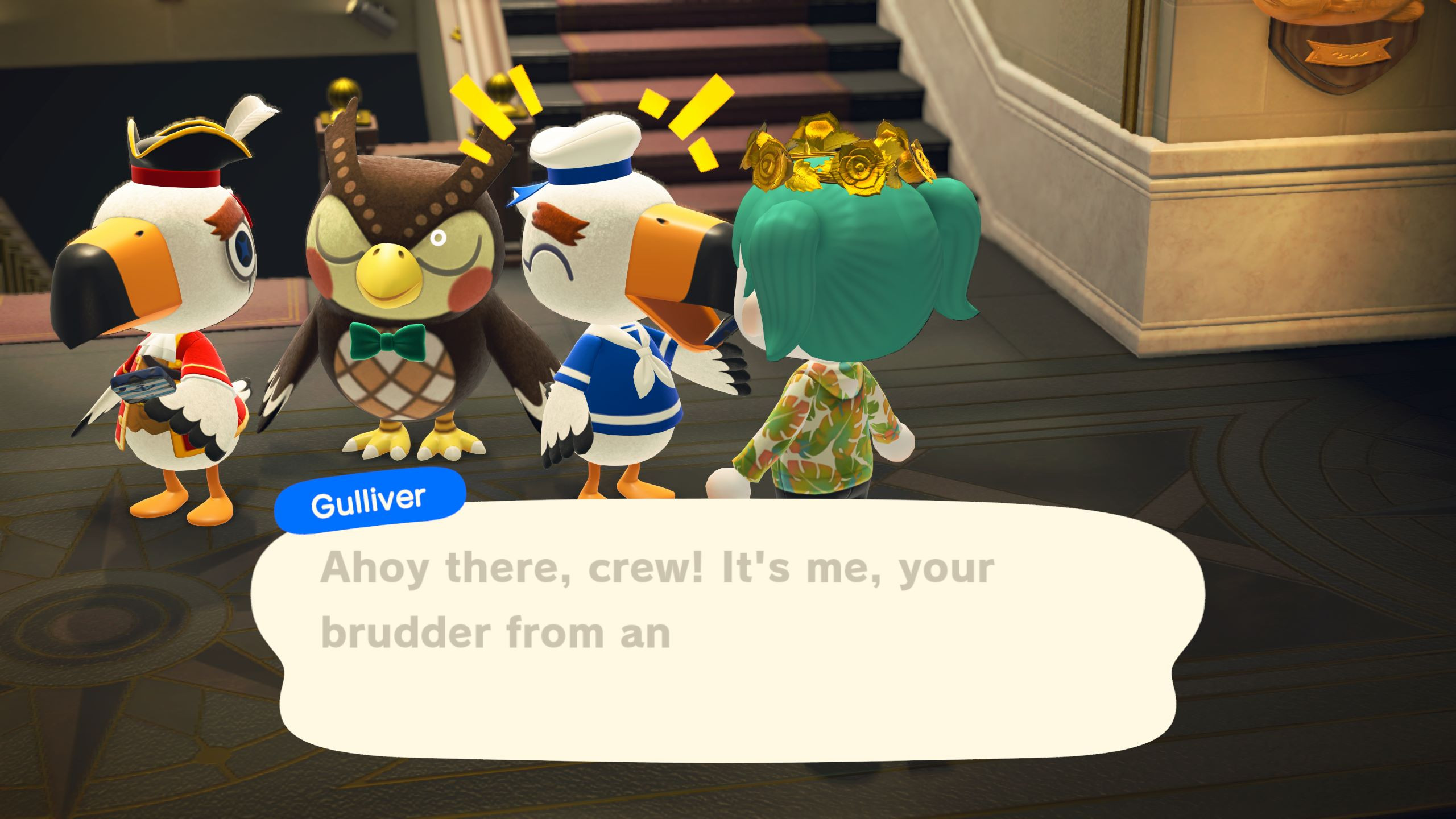 Gulliver & Gullivar Always In The Museum Mod for Animal Crossing: New ...