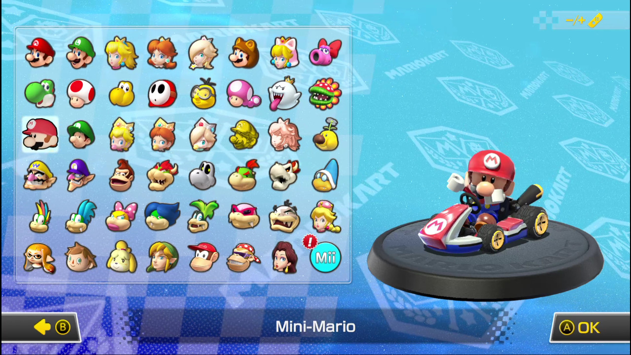 Mini-Mario in Mario Kart 8 Deluxe Mod for Mario Kart 8 Deluxe | MK8D Mods