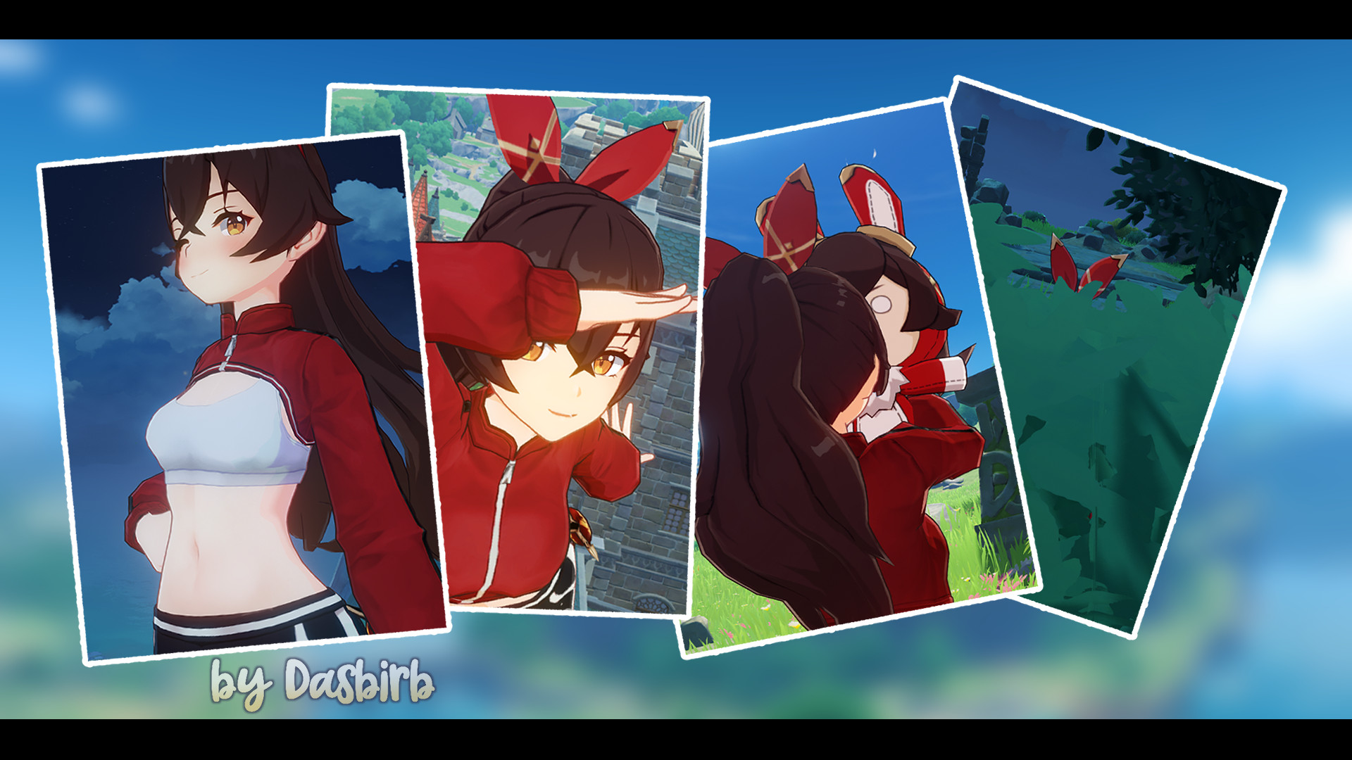 Sporty Amber Mod for Genshin Impact | GI Mods