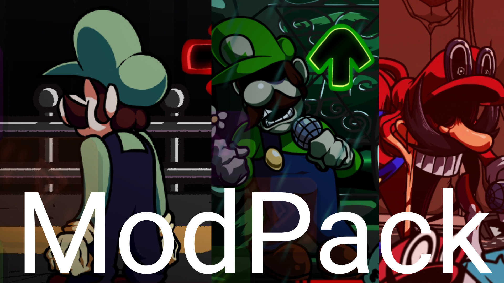 Marios_Madness_V2 Modpack Mod for Friday Night Funkin' | FNF Mods