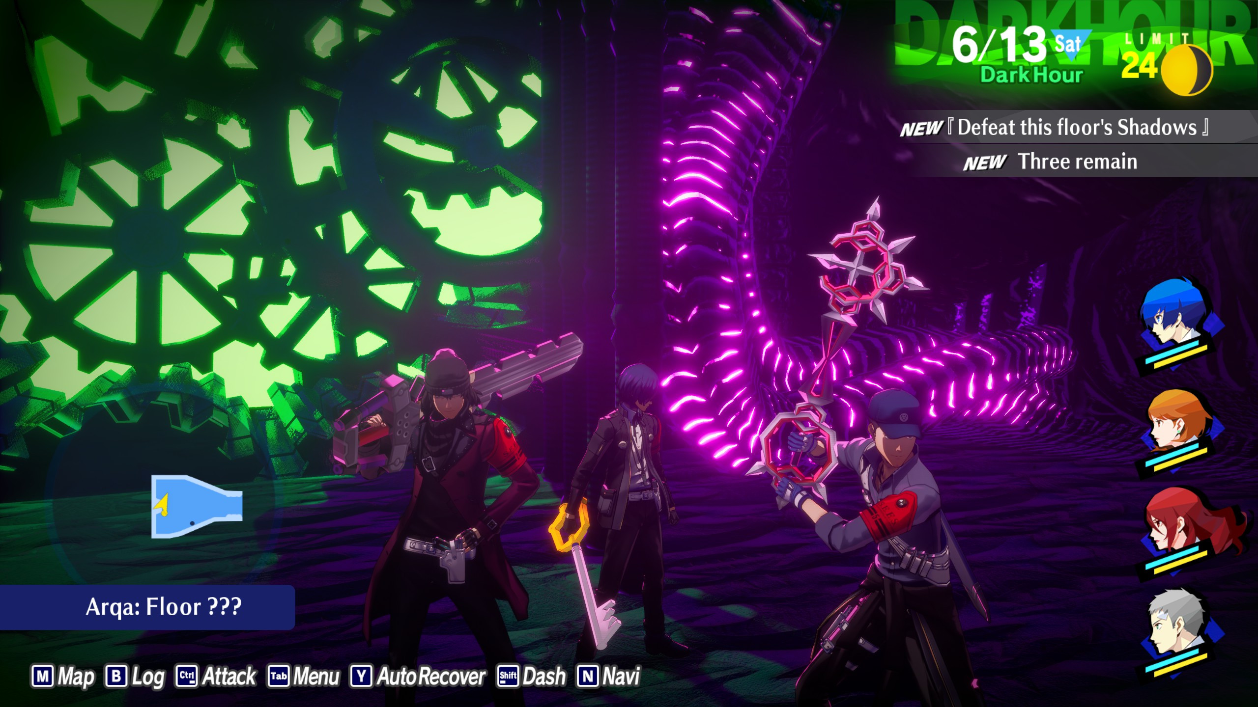 S.E.E.S Keyblade Armory Mod for Persona 3 Reload | P3R Mods