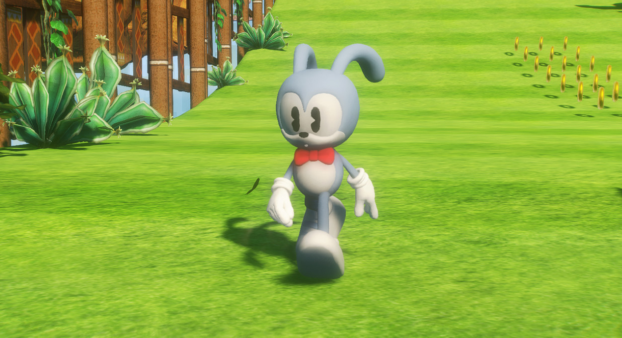 Rabbit Skin Over Sonic Mod for Sonic Frontiers | Frontiers Mods