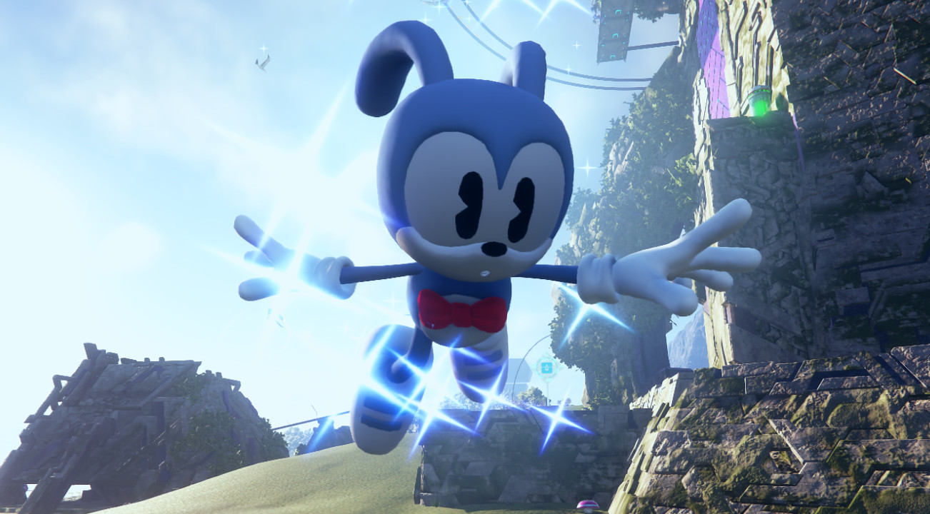 Rabbit Skin Over Sonic Mod for Sonic Frontiers | Frontiers Mods