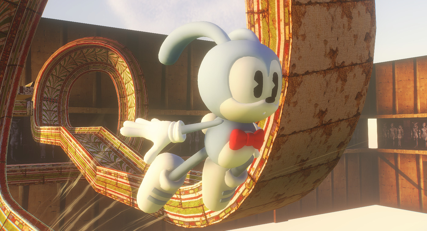 Rabbit Skin Over Sonic Mod for Sonic Frontiers | Frontiers Mods