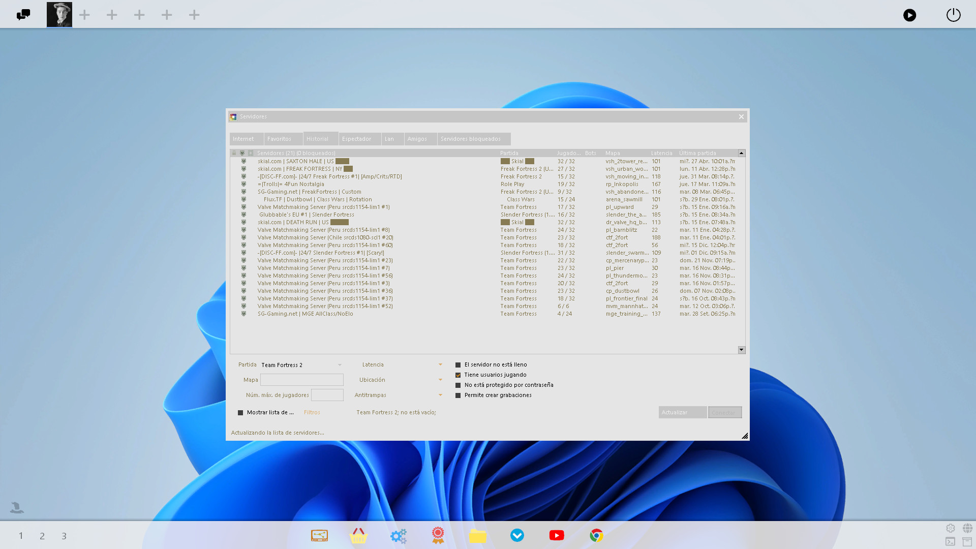 Windows 11 HUD Mod for Team Fortress 2 | TF2 Mods