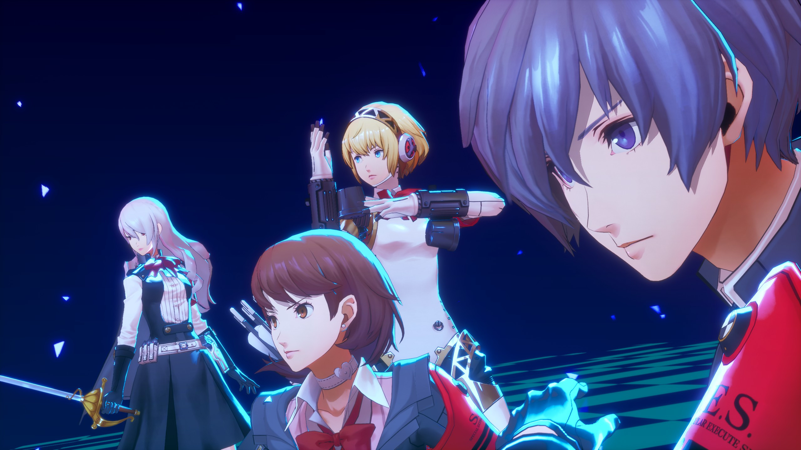 Grey Hair and Purple Eye Protagonist Mod for Persona 3 Reload | P3R Mods