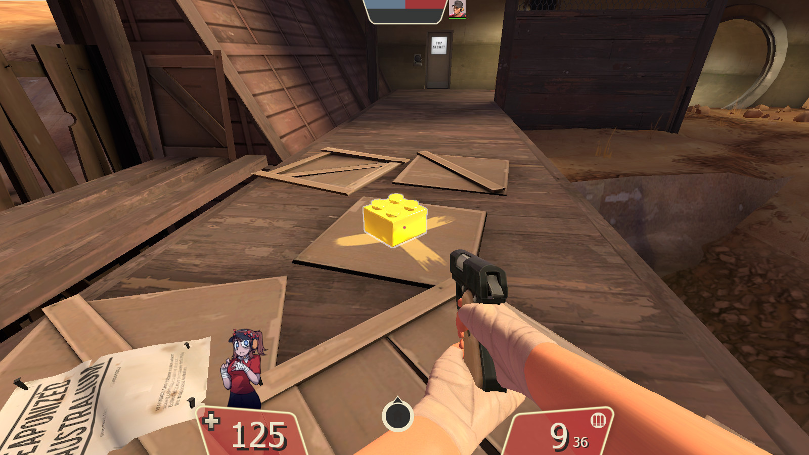 Red/Gold Brick Briefcases Mod for Team Fortress 2 | TF2 Mods
