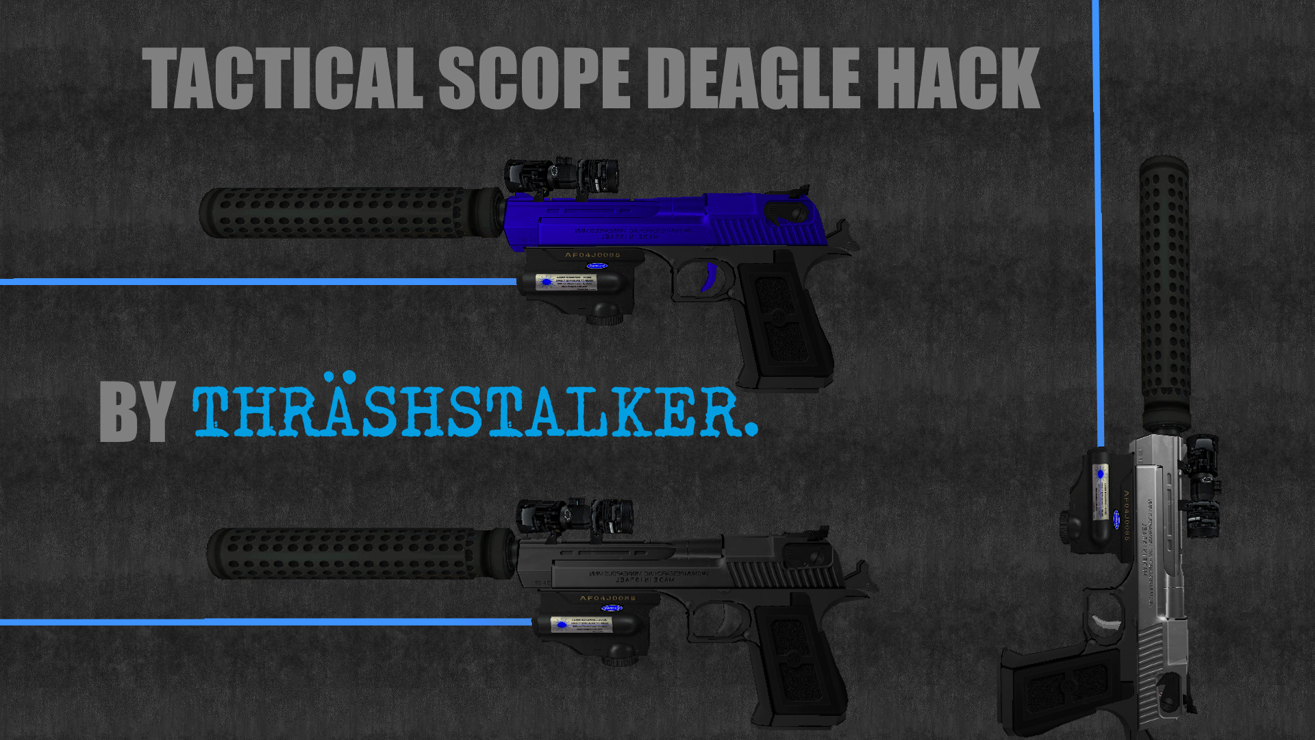 Tactical Scope Deagle Hack (3 Skins) Mod for Counter-Strike: Condition ...