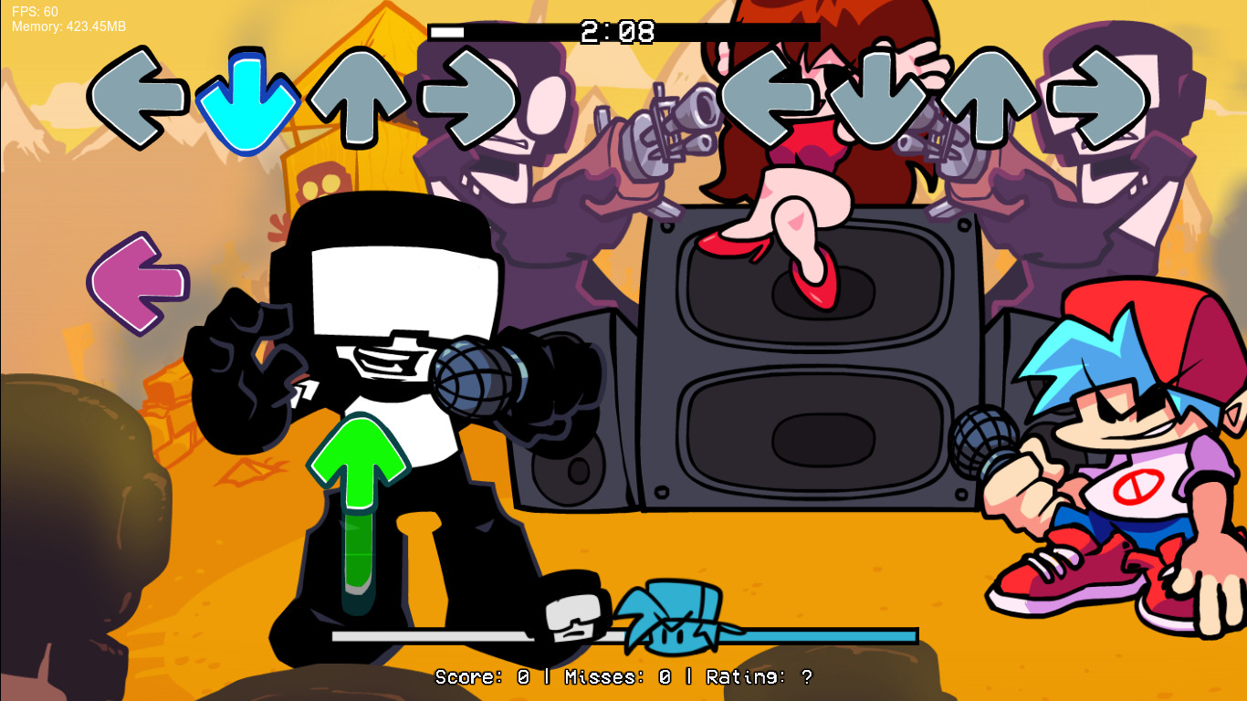 Bf but he uses both hands + FLA Mod for Friday Night Funkin' | FNF Mods