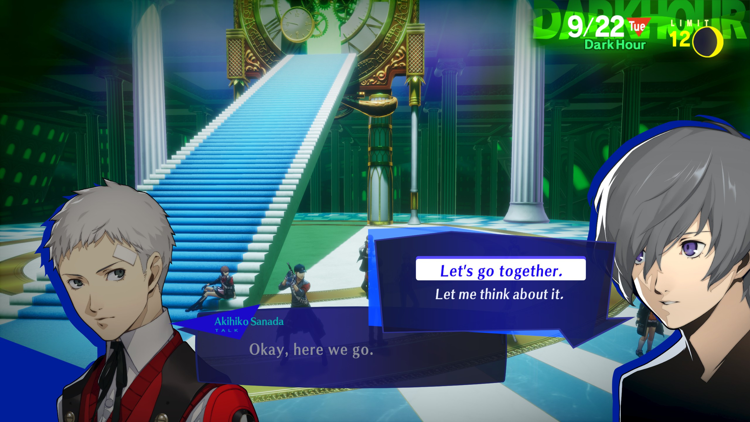 Grey Hair and Purple Eye Protagonist Mod for Persona 3 Reload | P3R Mods