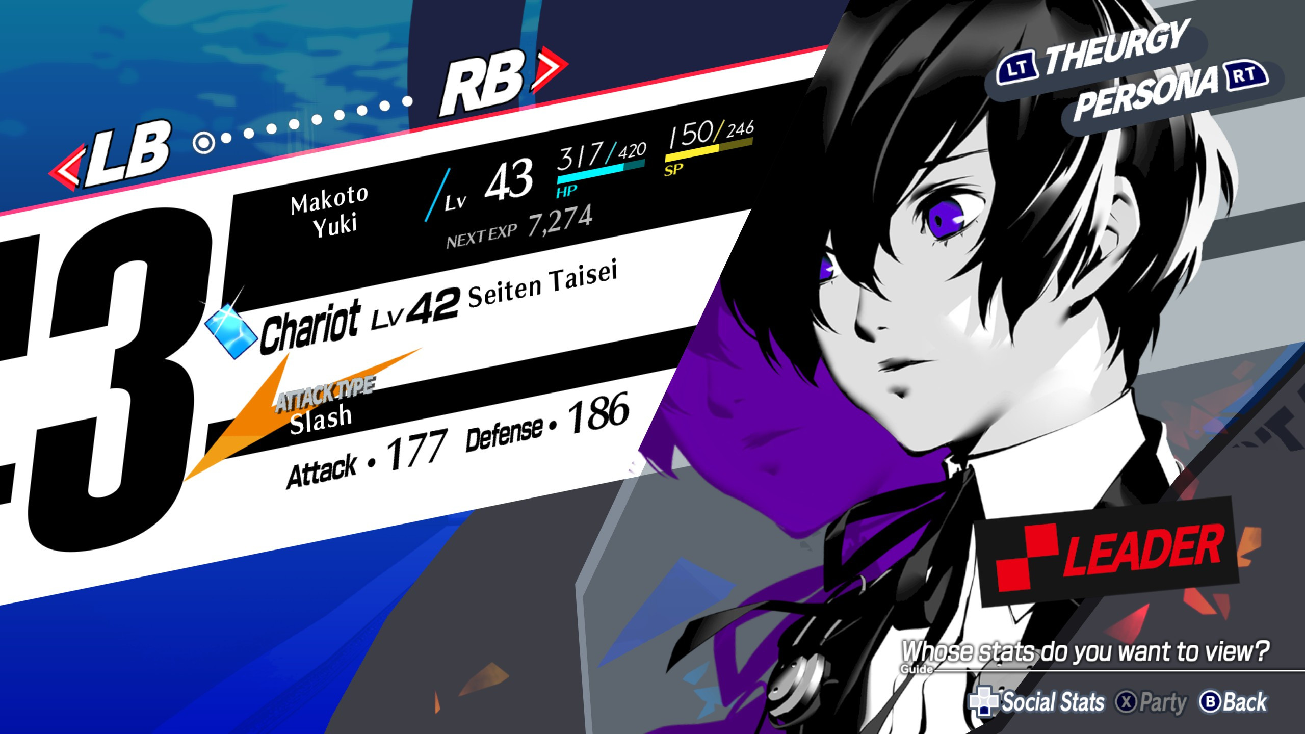 Grey Hair and Purple Eye Protagonist Mod for Persona 3 Reload | P3R Mods