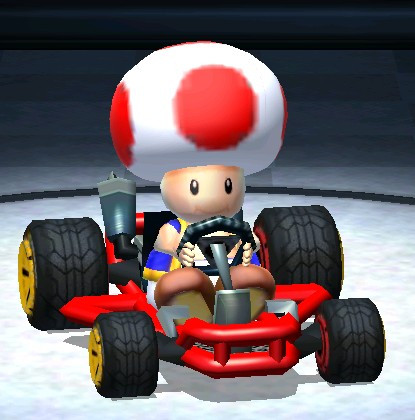 Toad (Mario Party 8) Mod for Mario Kart 7 | MK7 Mods