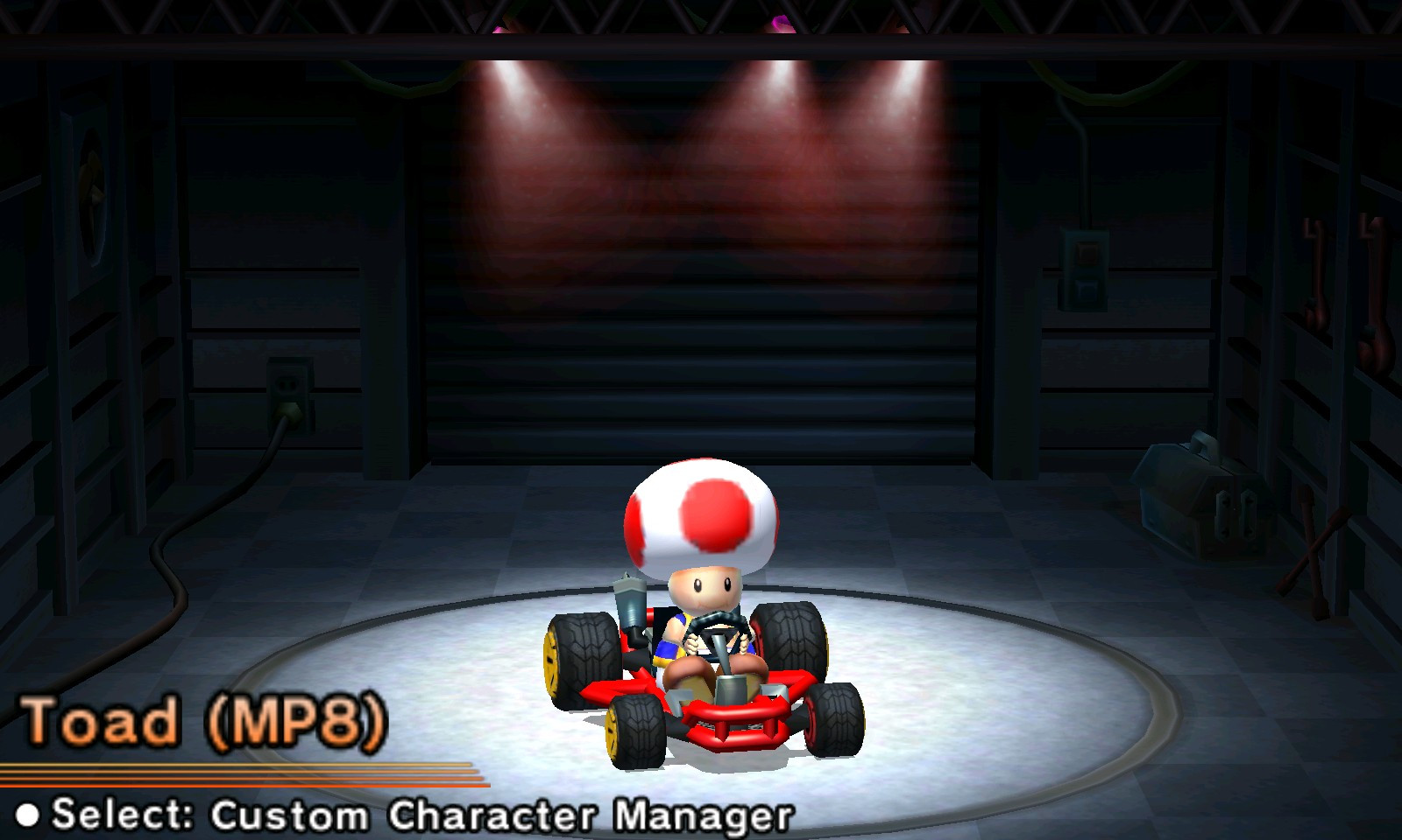 Toad (Mario Party 8) Mod for Mario Kart 7 | MK7 Mods