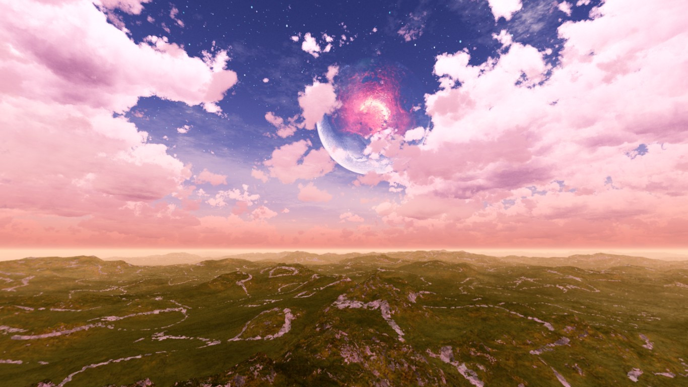 sky_pinkworld Mod for Source Engine | Source Mods