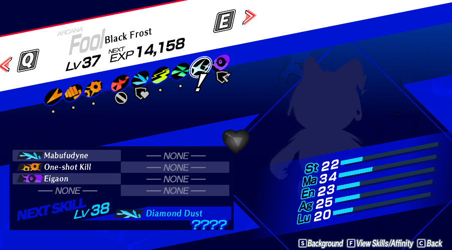 Black Frost Buff Mod for Persona 3 Reload | P3R Mods