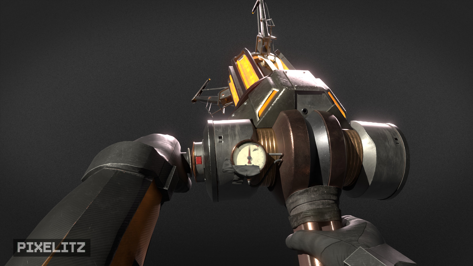 Pixelitz HL2 HEV Arms Remake Mod for Source Engine | Source Mods
