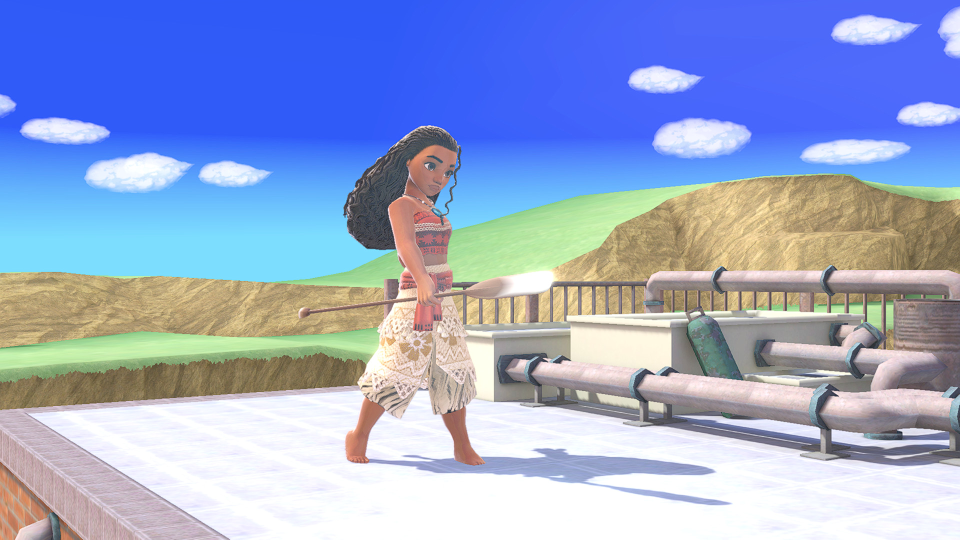 Disney | Moana over Palutena Mod for Super Smash Bros. Ultimate | SSBU Mods