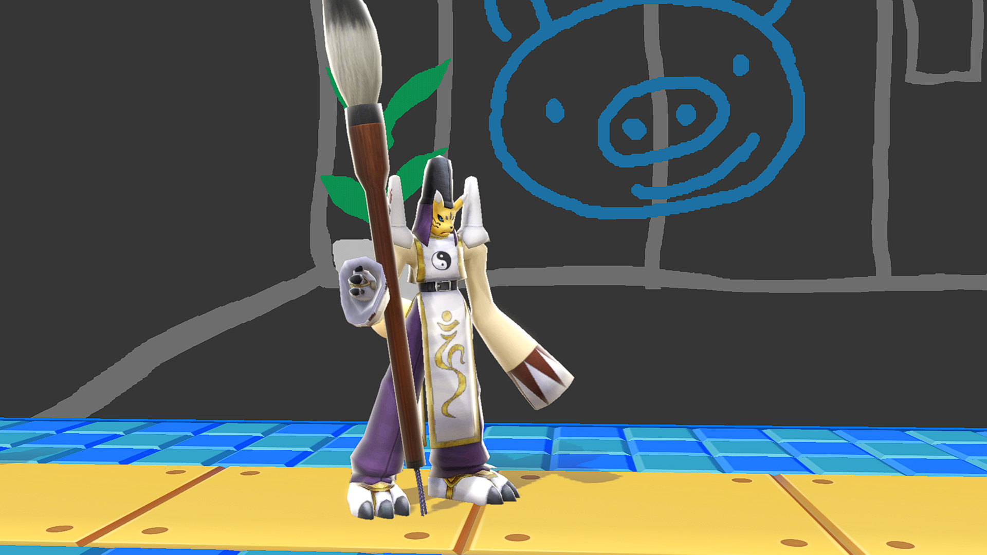 Digimon | Taomon over Palutena Mod for Super Smash Bros. Ultimate ...