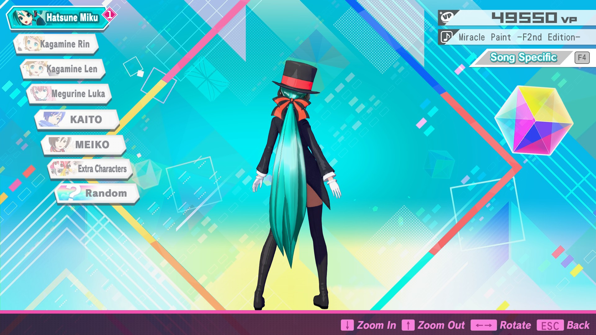 Magician Miku Tail Update Mod for Hatsune Miku: Project DIVA Mega Mix+ ...