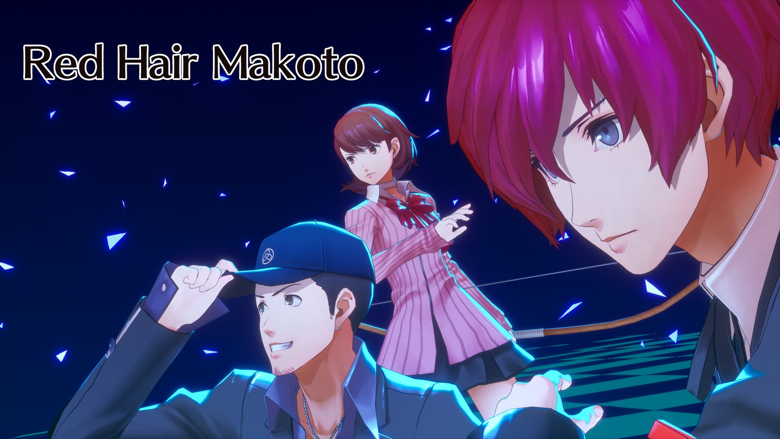 Makoto Red Hair Mod for Persona 3 Reload | P3R Mods