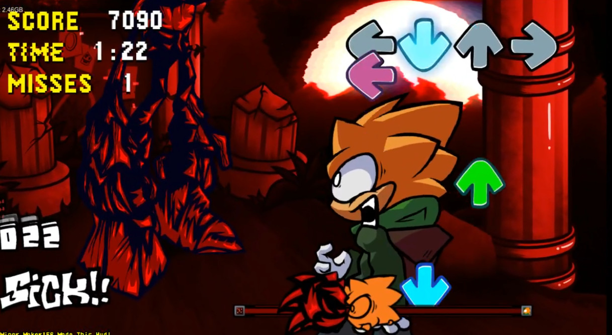 GAMEBREAKER STAR MIXED V2 (gamebreaker fanmade) Mod for Friday Night ...