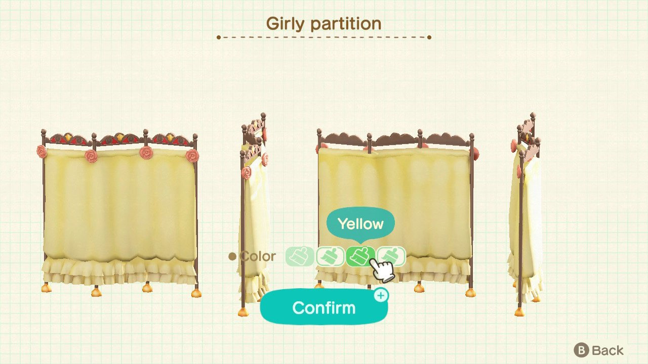 Pretty Princess Party Partitions Mod for Animal Crossing: New Horizons ...
