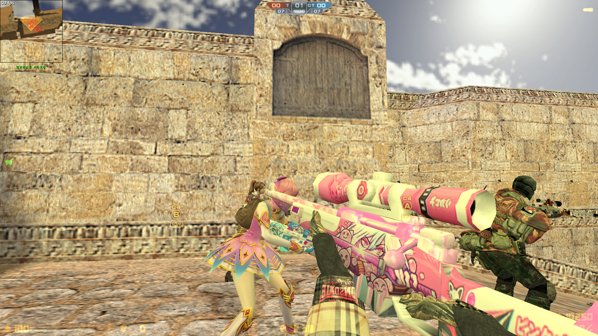 Bubble Gum Weapon Set Mod for Counter-Strike 1.6 | CS1.6 Mods