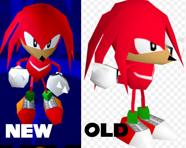 Knuckles And Amy's Texture Fix Mod for Sonic R | SR Mods
