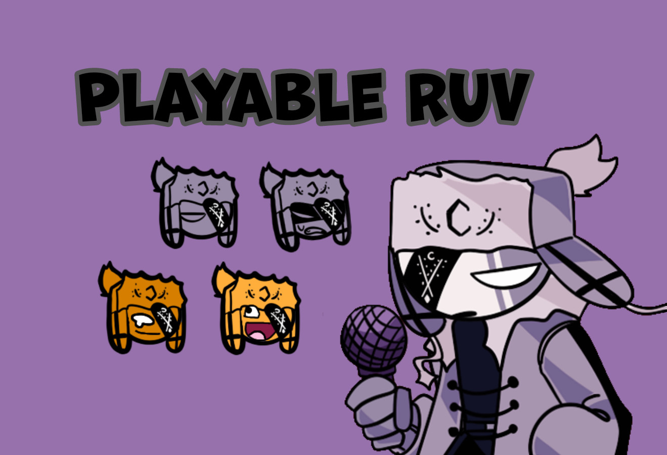 Playable Ruv Mod for Friday Night Funkin' | FNF Mods