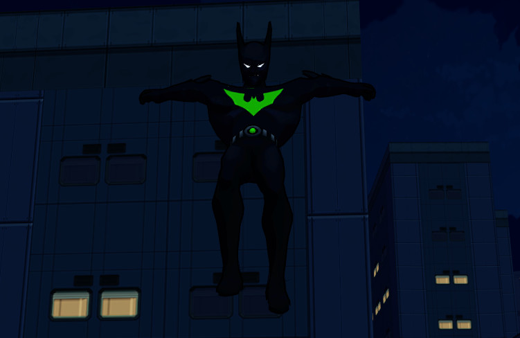 Batman Beyond Mod for Bomb Rush Cyberfunk | BRC Mods