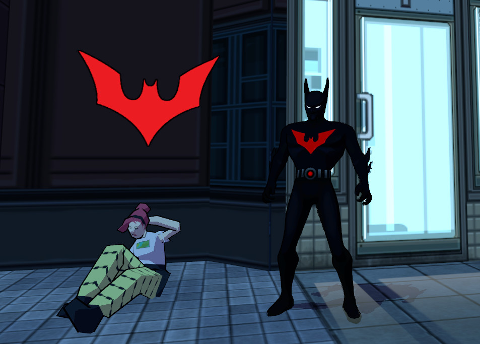 Batman Beyond Mod for Bomb Rush Cyberfunk | BRC Mods