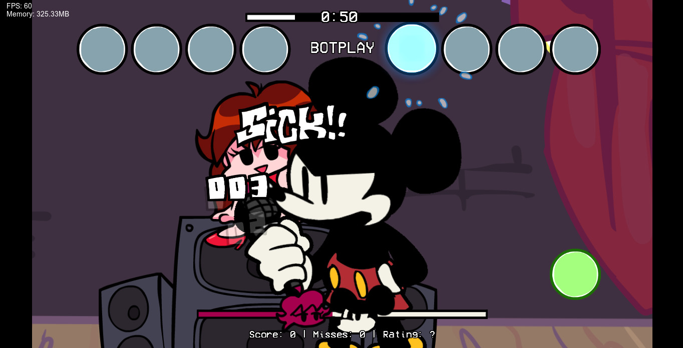Playable Angry Mickey Mouse Mod for Friday Night Funkin' | FNF Mods