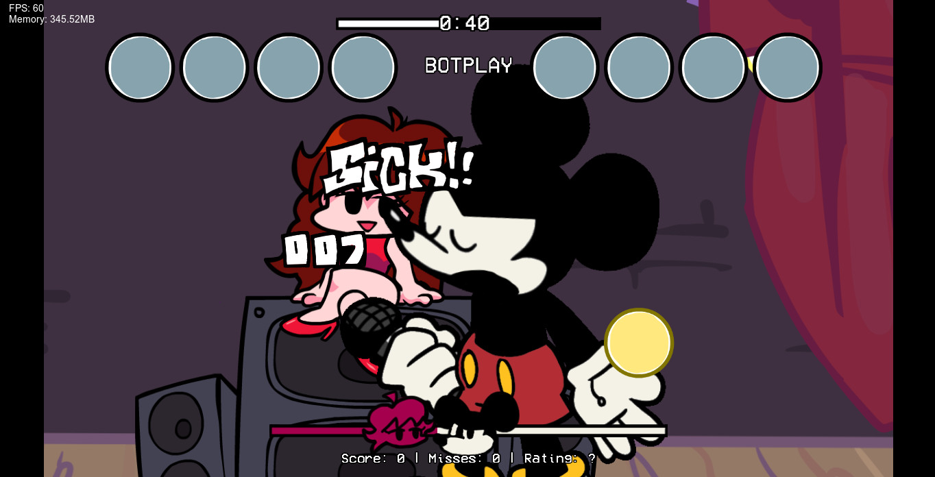 Playable Angry Mickey Mouse Mod for Friday Night Funkin' | FNF Mods