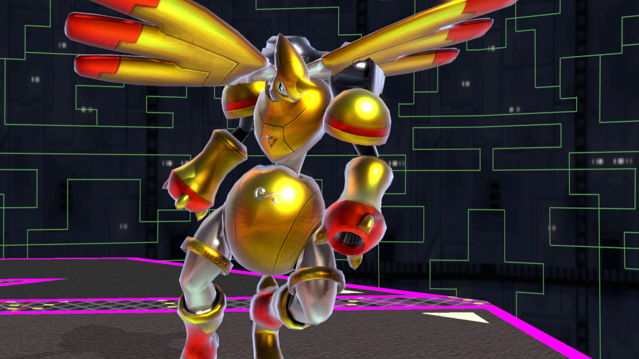 Digimon | Golden Rapidmon (Armor) shines bright! Mod for Super Smash ...