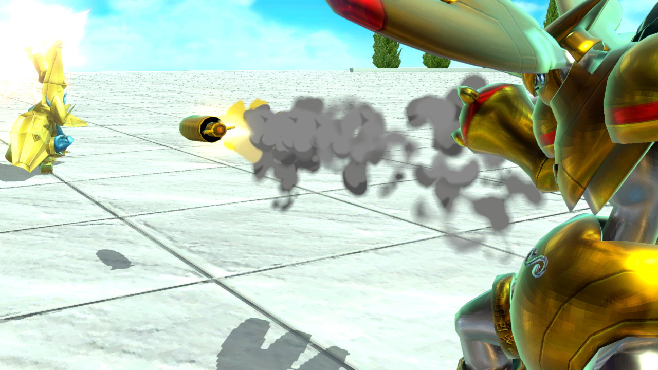 Digimon | Golden Rapidmon (Armor) shines bright! Mod for Super Smash ...