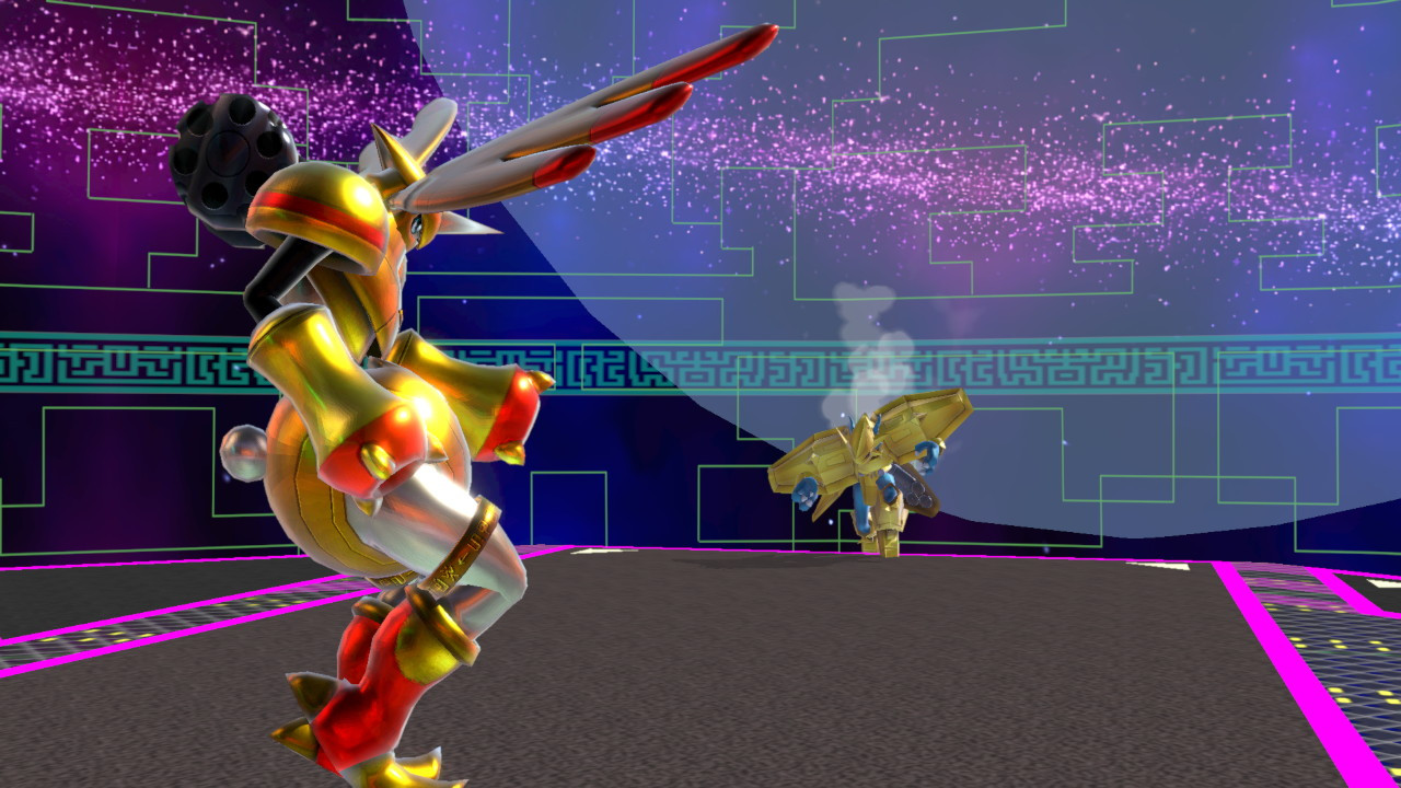 Digimon | Golden Rapidmon (Armor) shines bright! Mod for Super Smash ...