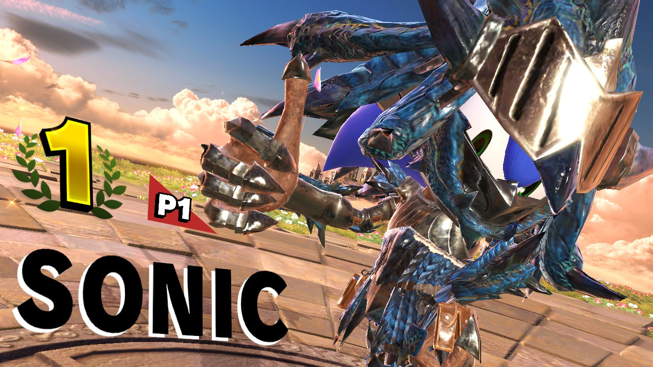 Rathalos Sonic (Hunter) Mod for Super Smash Bros. Ultimate | SSBU Mods