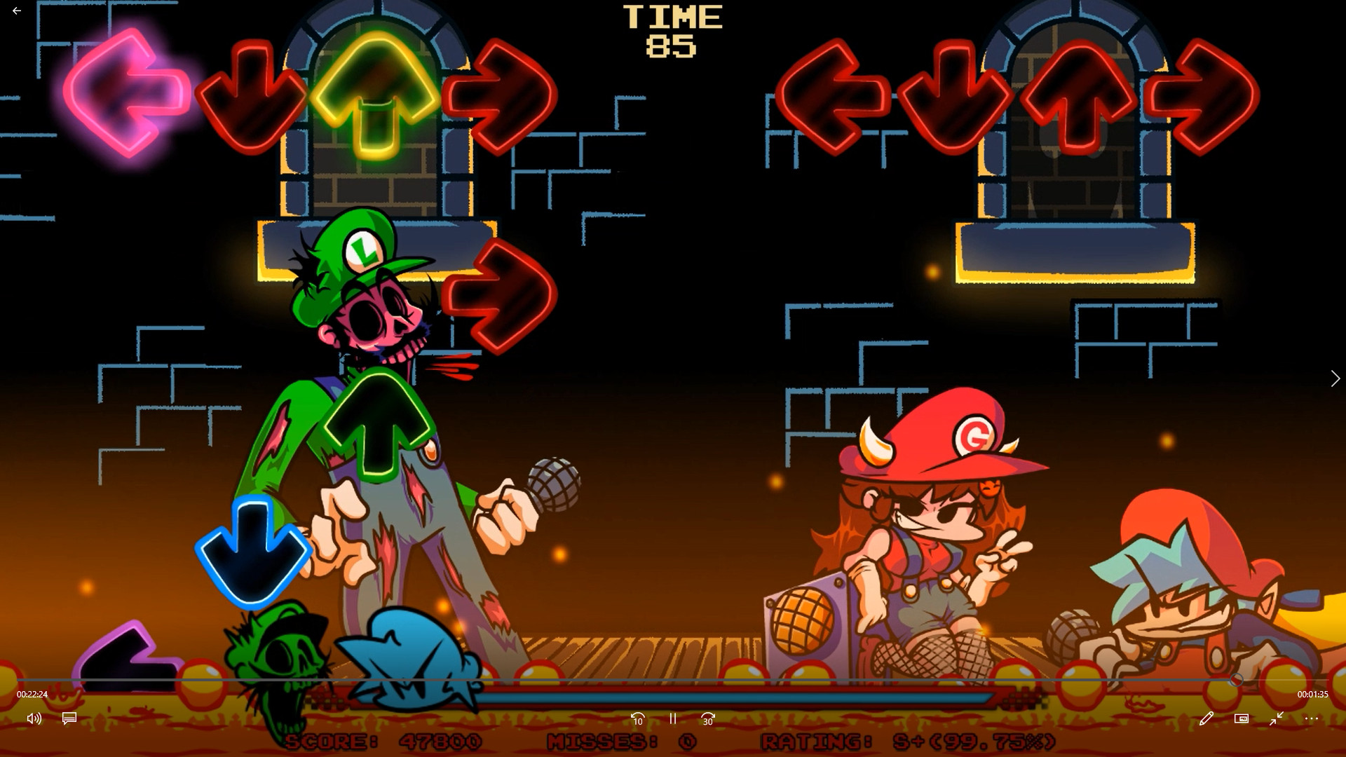 Mario Madness V2 - Mods Folder Port Mod for Friday Night Funkin' | FNF Mods