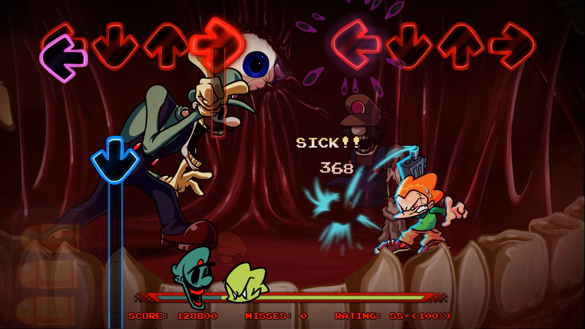 Mario Madness V2 - Mods Folder Port Mod for Friday Night Funkin' | FNF Mods